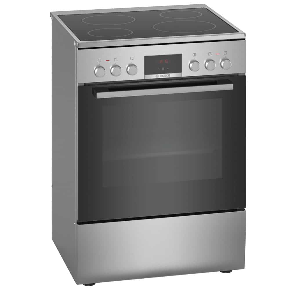 Bosch HKR390050 Κουζίνα 66lt με Κεραμικές Εστίες Inox | Κασελάκης ...