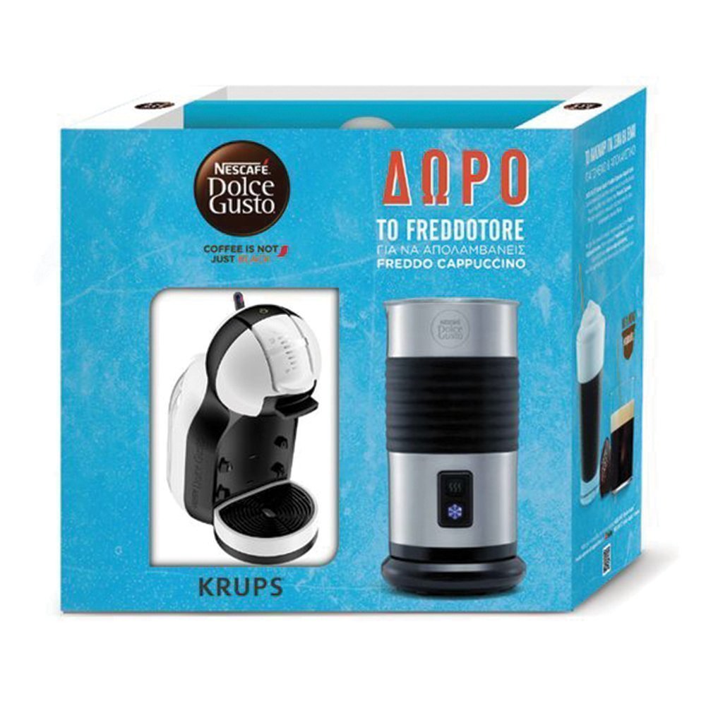 Krups Dolce Gusto Mini Me Grey & Freddotore Πολυκαφετιέρα | Κασελάκης ...