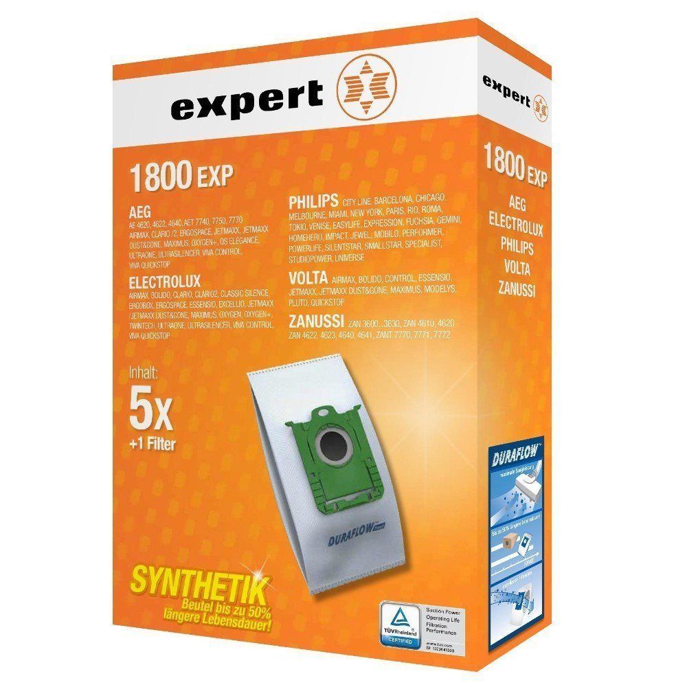 Expert 1800 EXP Σακούλες Σκούπας | Κασελάκης Ηλεκτρικές συσκευές