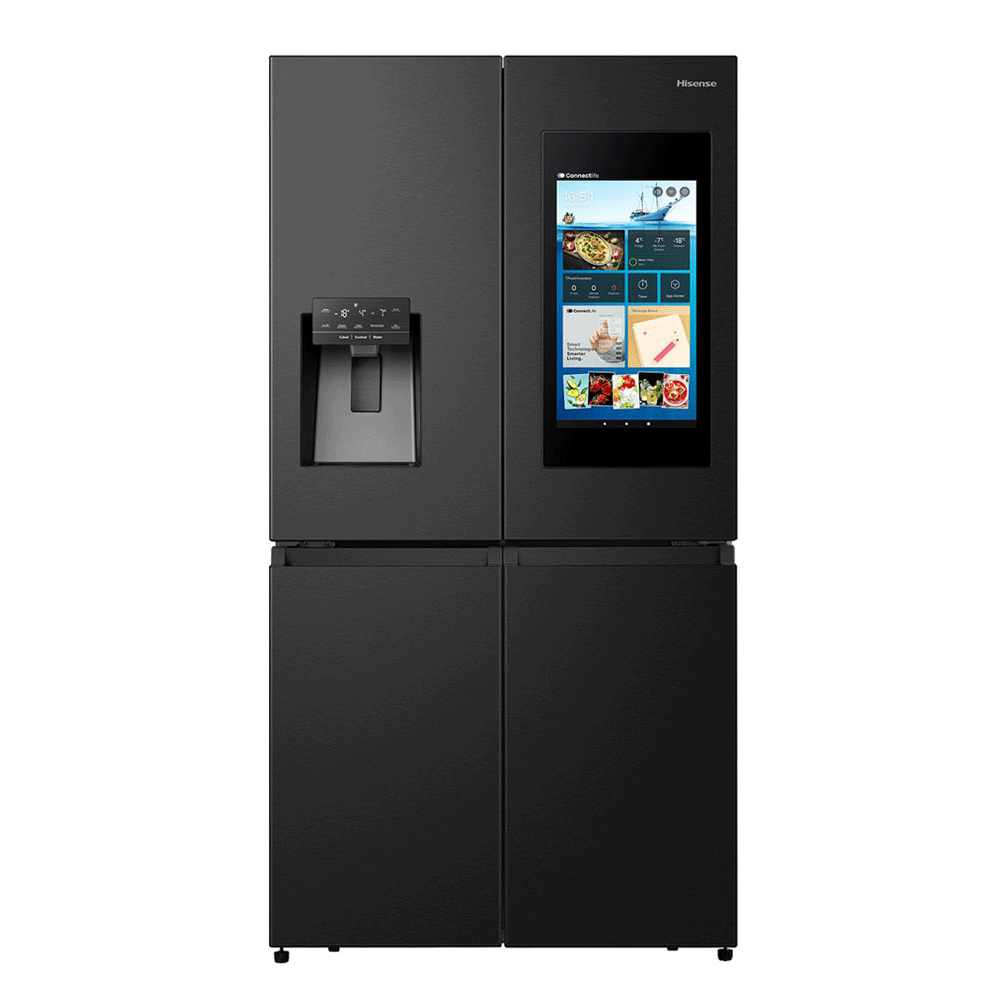 Hisense RQ760N4IFE Ψυγείο Ντουλάπα Black | Κασελάκης Ηλεκτρικές συσκευές
