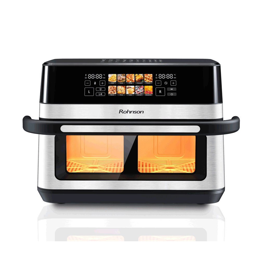 Rohnson R-2882 Single or DualCook AirFryer 2200W | Κασελάκης Ηλεκτρικές ...